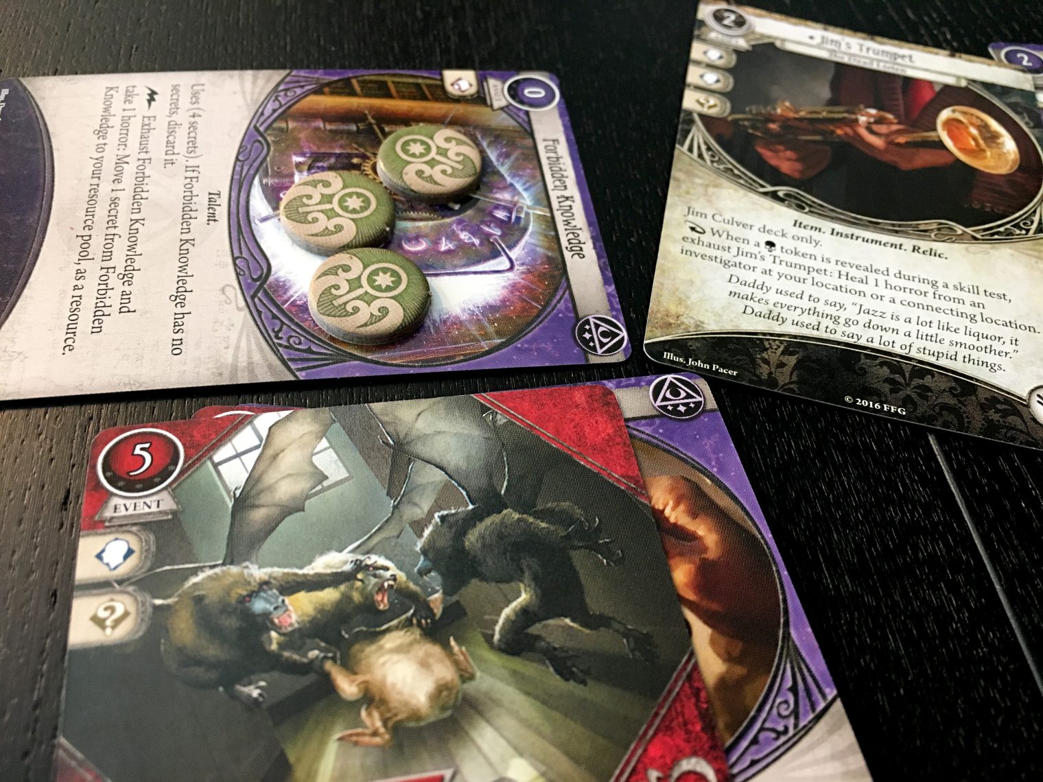 Arkham Horror: The Card Game » The Daily Worker Placement