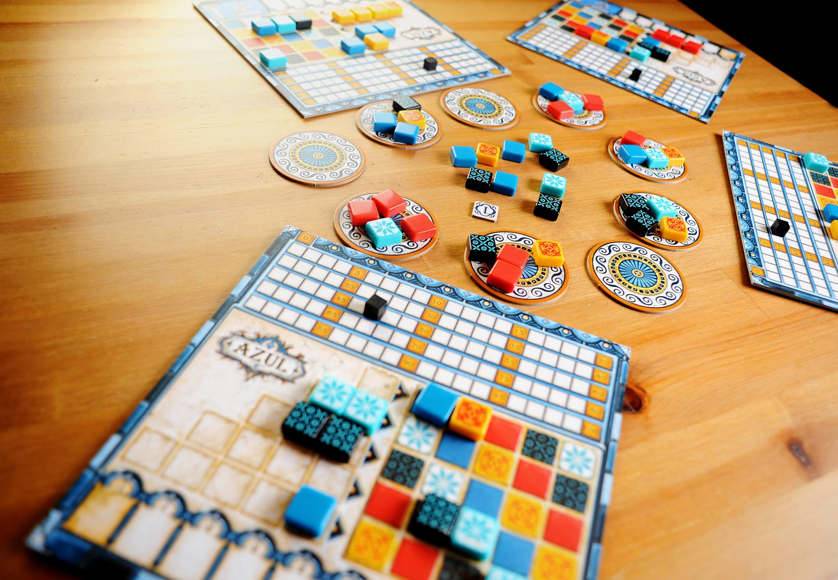 Azul: The Beauty of Tiles Falling into Place » The Daily Worker Placement